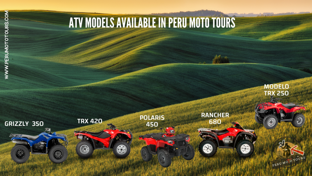 Las mejores marcas de ATV disponibles para tours de ATV en Perú - Peru ...
